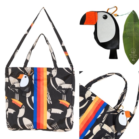 FARM Rio | Bags | Farm Rio Toucan Bag | Poshmark
